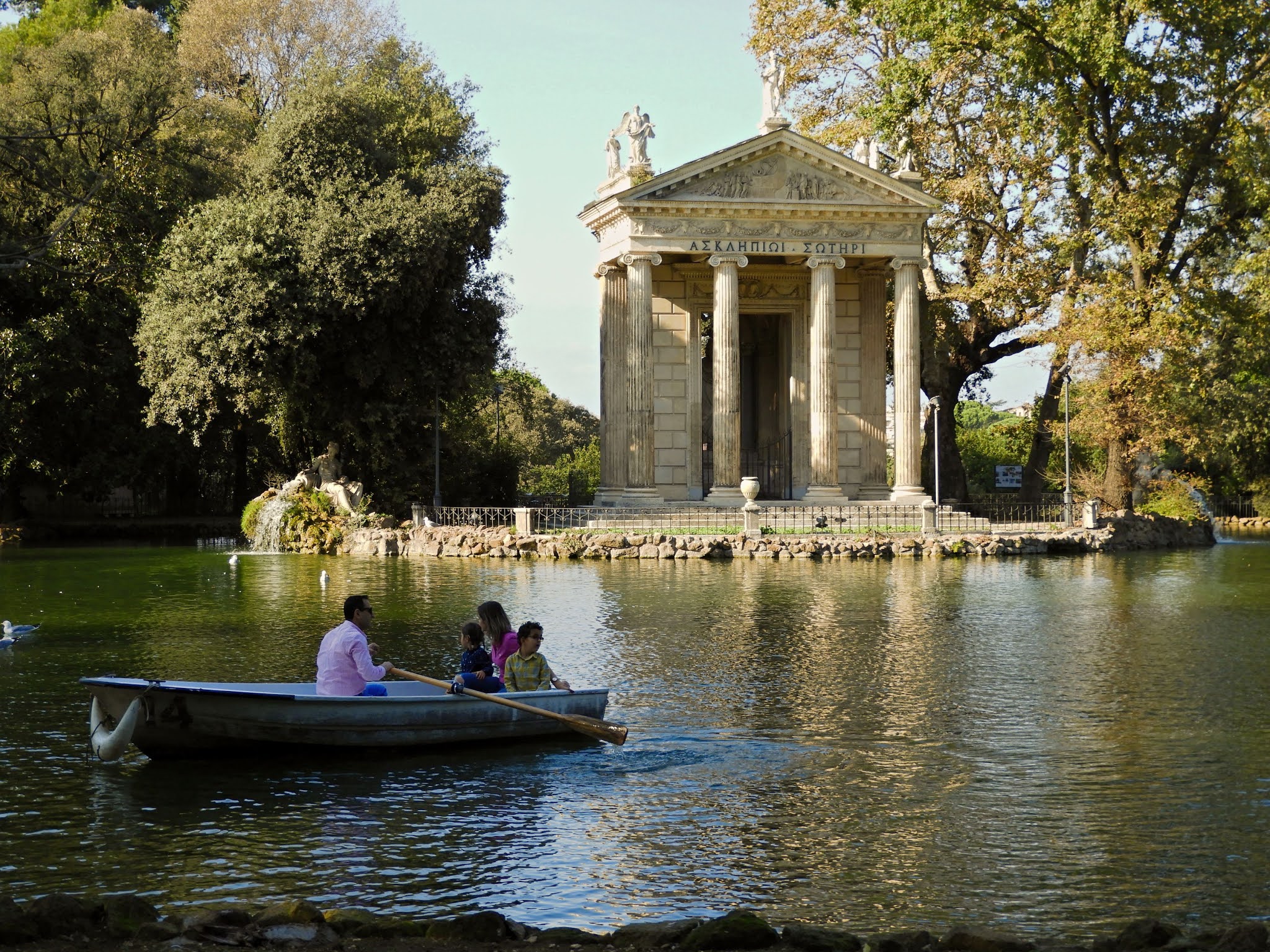L'ingresso di Villa Borghese - Pazza di Roma