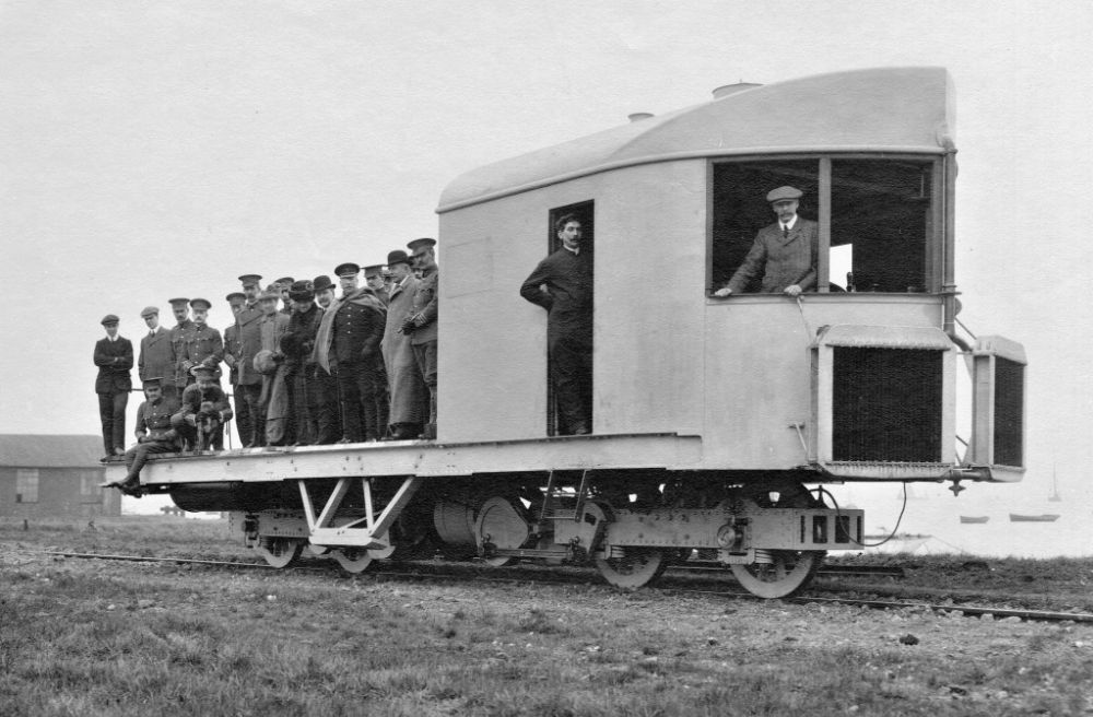 The Brennan Gyro-Monorail: The World’s First Single-Track Railcar That ...