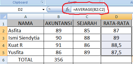 Fungsi Statistik pada Microsoft Office Excel | Queen Excel