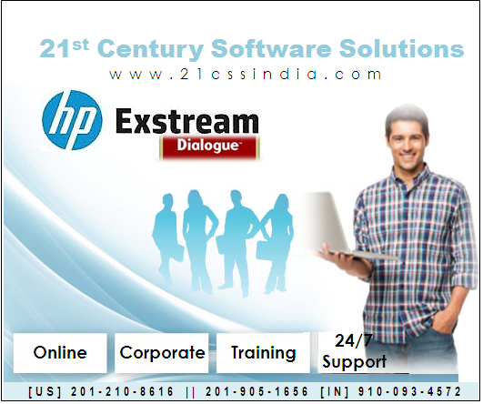HP Exstream Training: Hp exstream dialogue training center