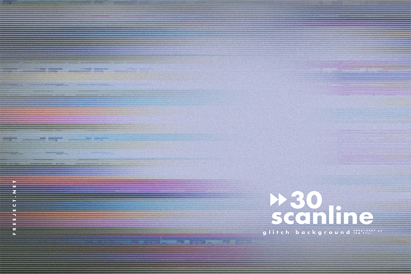 Free Download Scan Line Glitch Old TV Monitor Background Vol 2 - JPG File