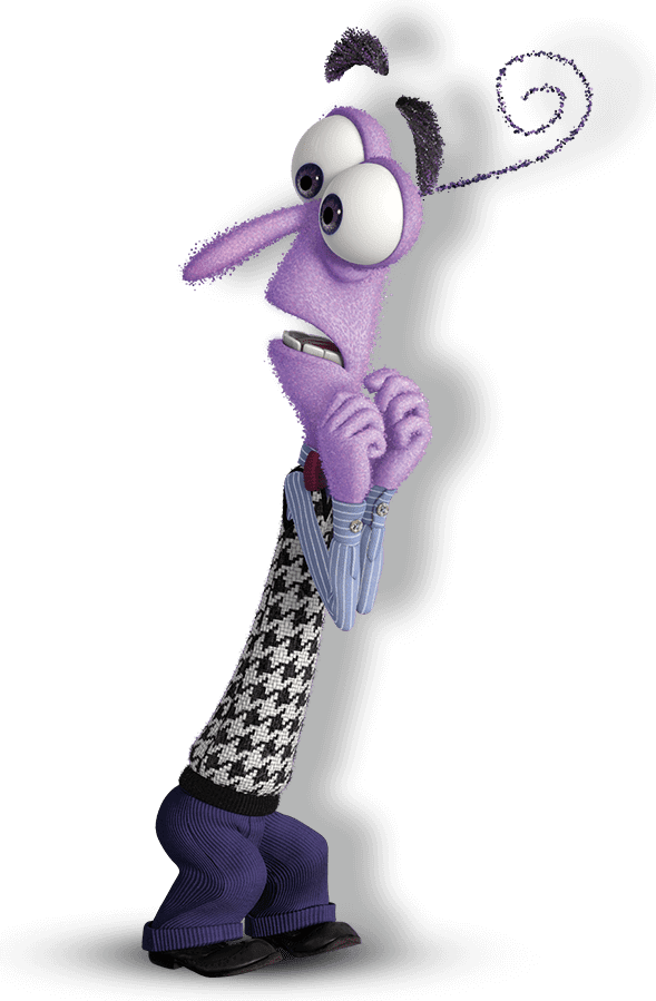 Cartoon Characters: Inside Out PNG pack