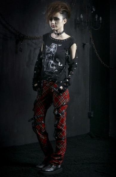 Devilinspired Punk Clothing: Plaided Punk Clothes for Women