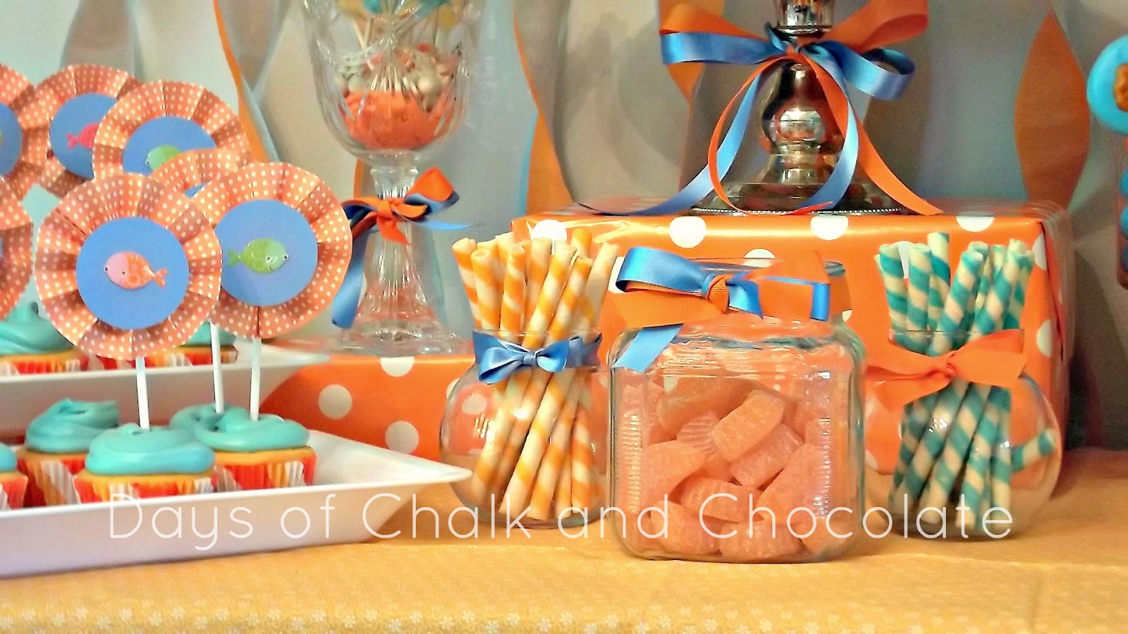 Ellie's Goldfish Birthday Party | Days of Chalk and Chocolate