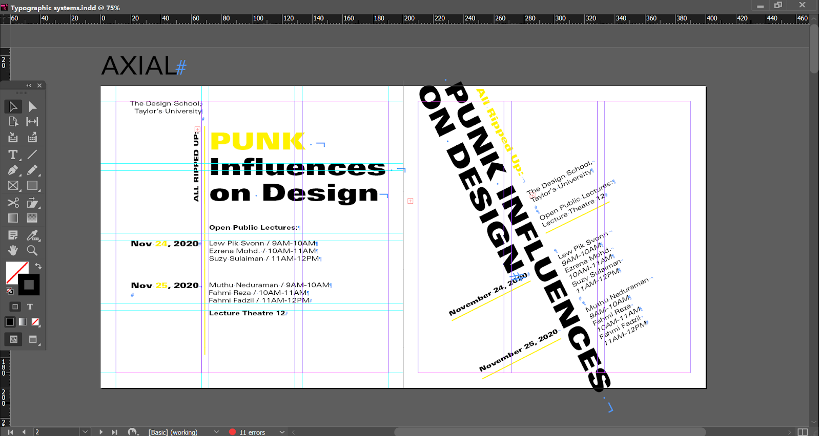 Advanced Typography - Exercises
