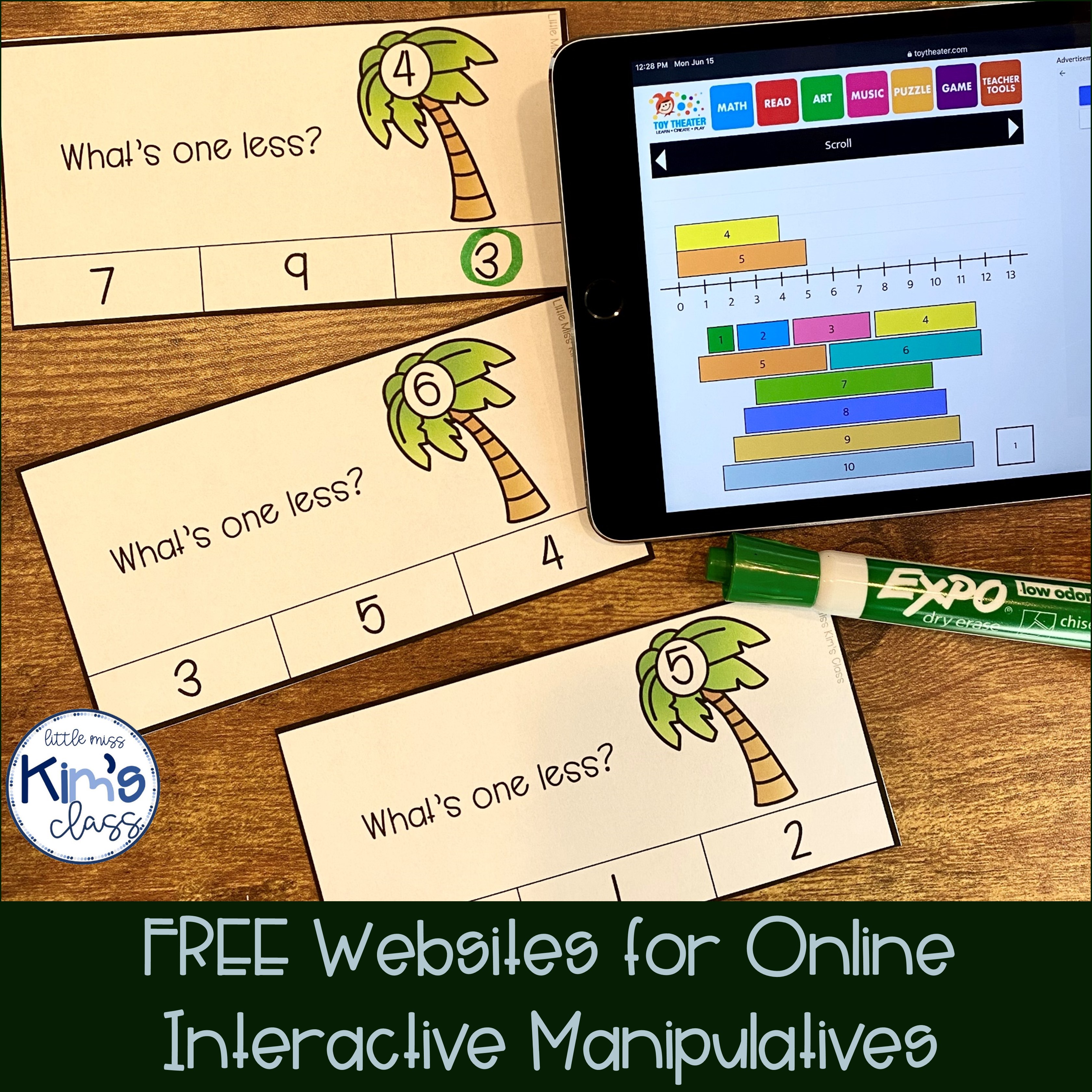 Little Miss Kim's Class: FREE Websites to use for Interactive Manipulatives