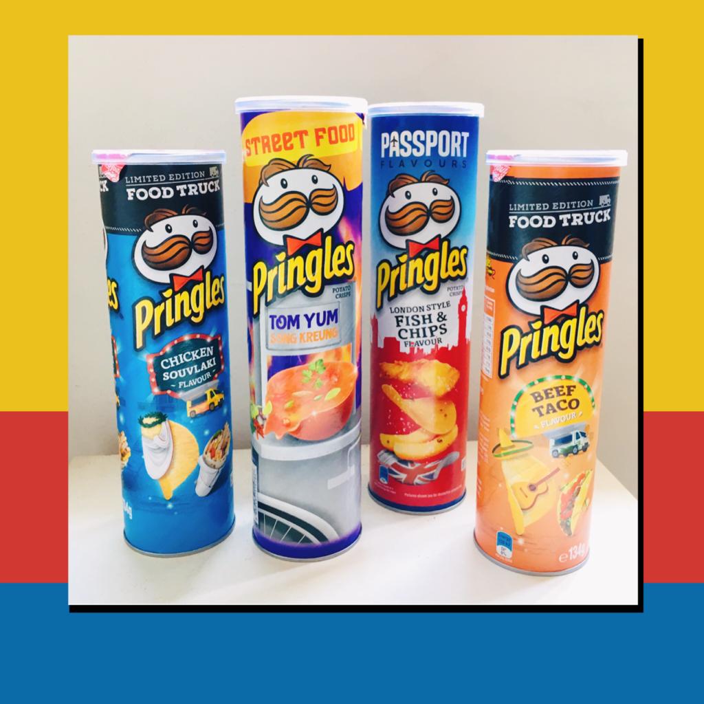 Pringles - 4 Funky Flavours | Skye Soon