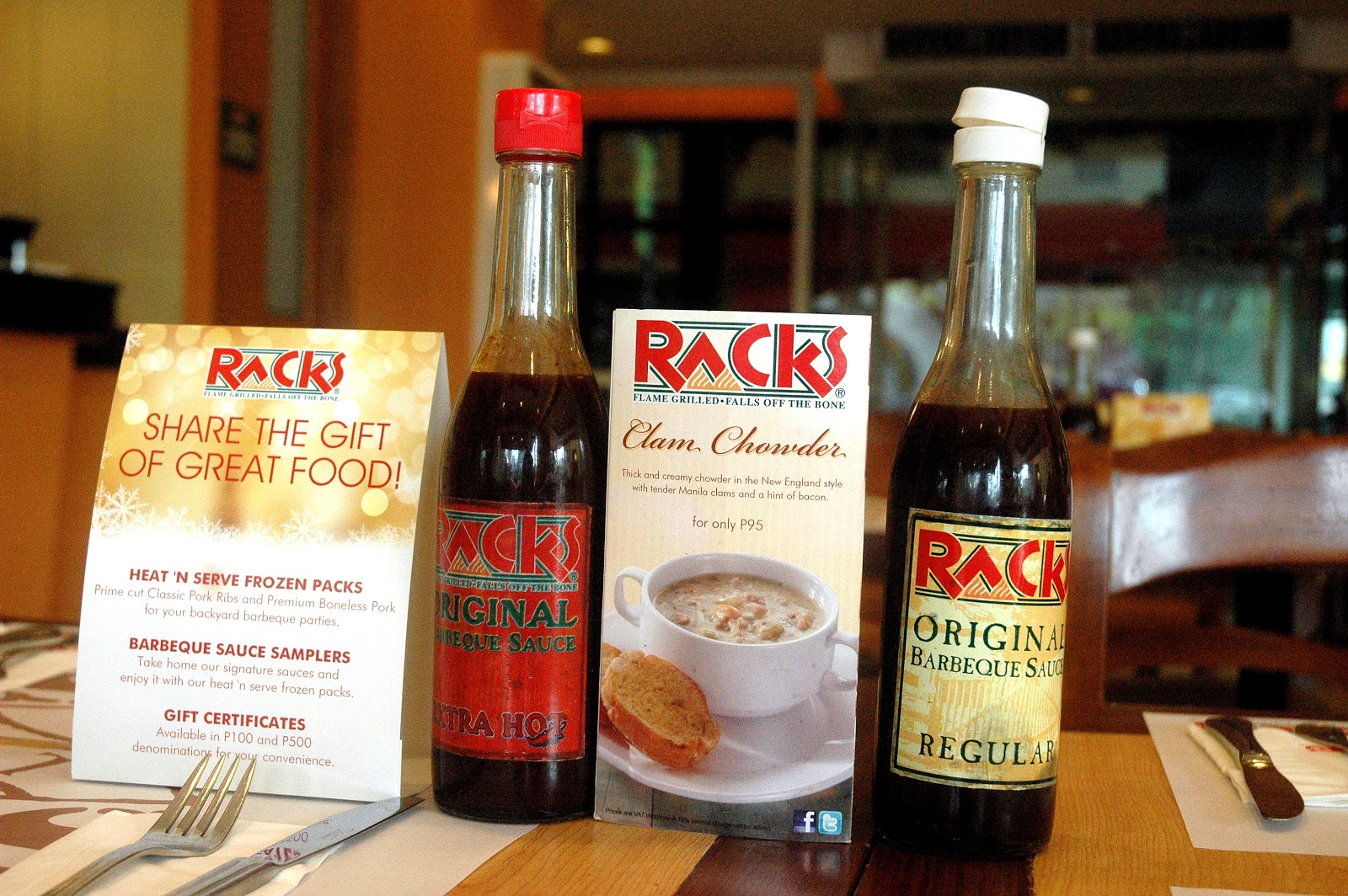 DUDE FOR FOOD: Breakfast at Racks