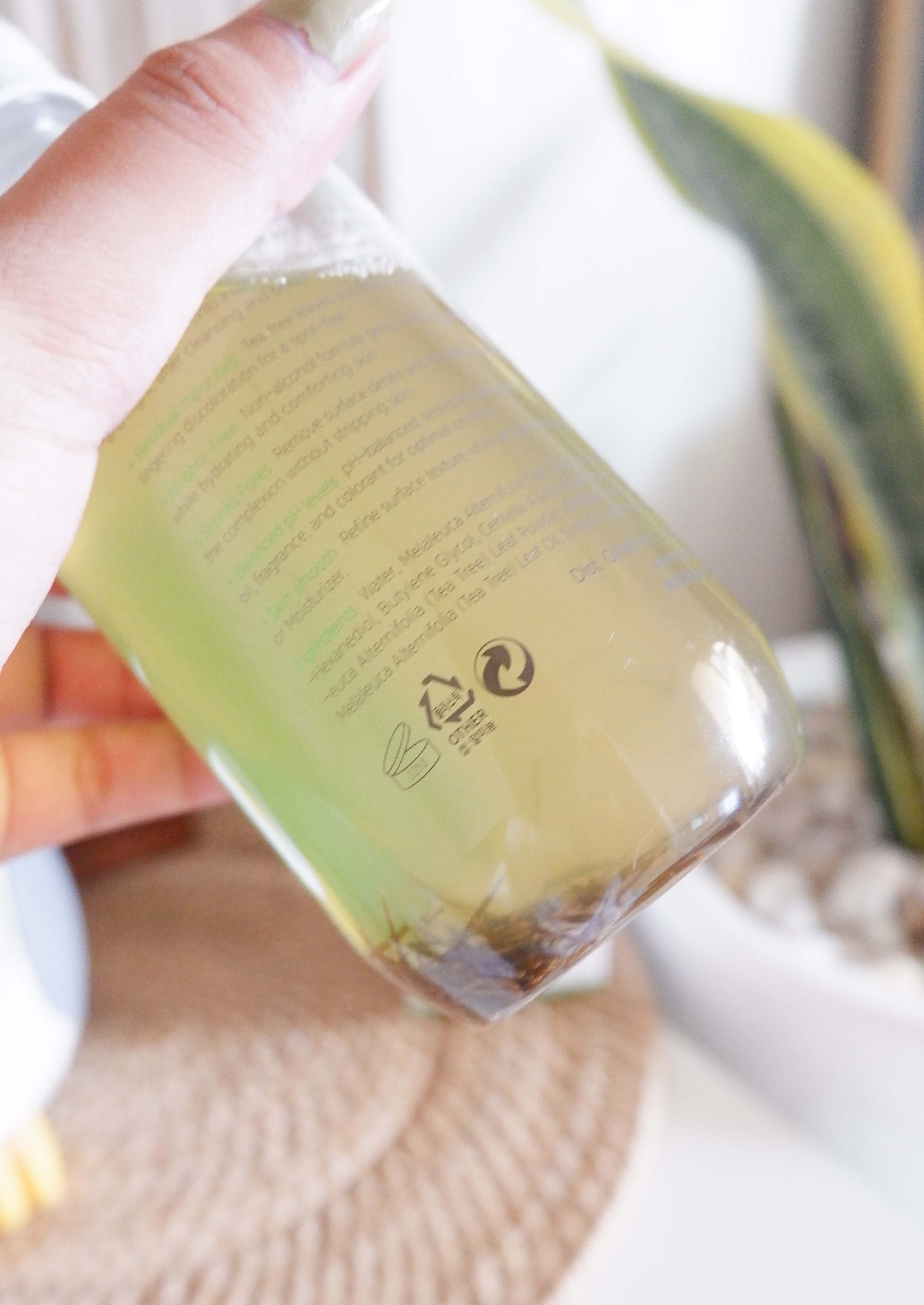REVIEW OF GILLA8 - TEA TREE CICA EXTRA CALMING FACIAL TONER — Cessa