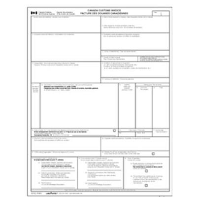 Canada Customs Invoice Requirements - Invoice Template