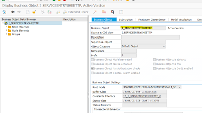SAP ABAP Central: Using Standard BOPF Object for CRUD Operations ...