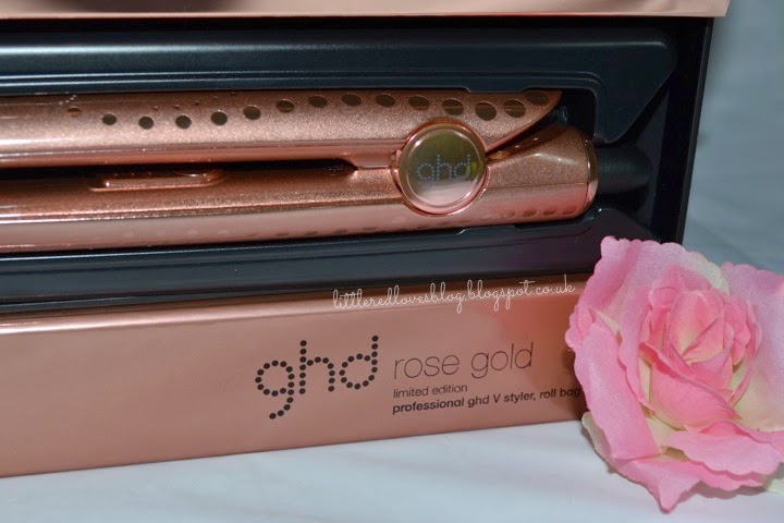 Little Red Loves: GHD Rose Gold Styler Gift Set Review