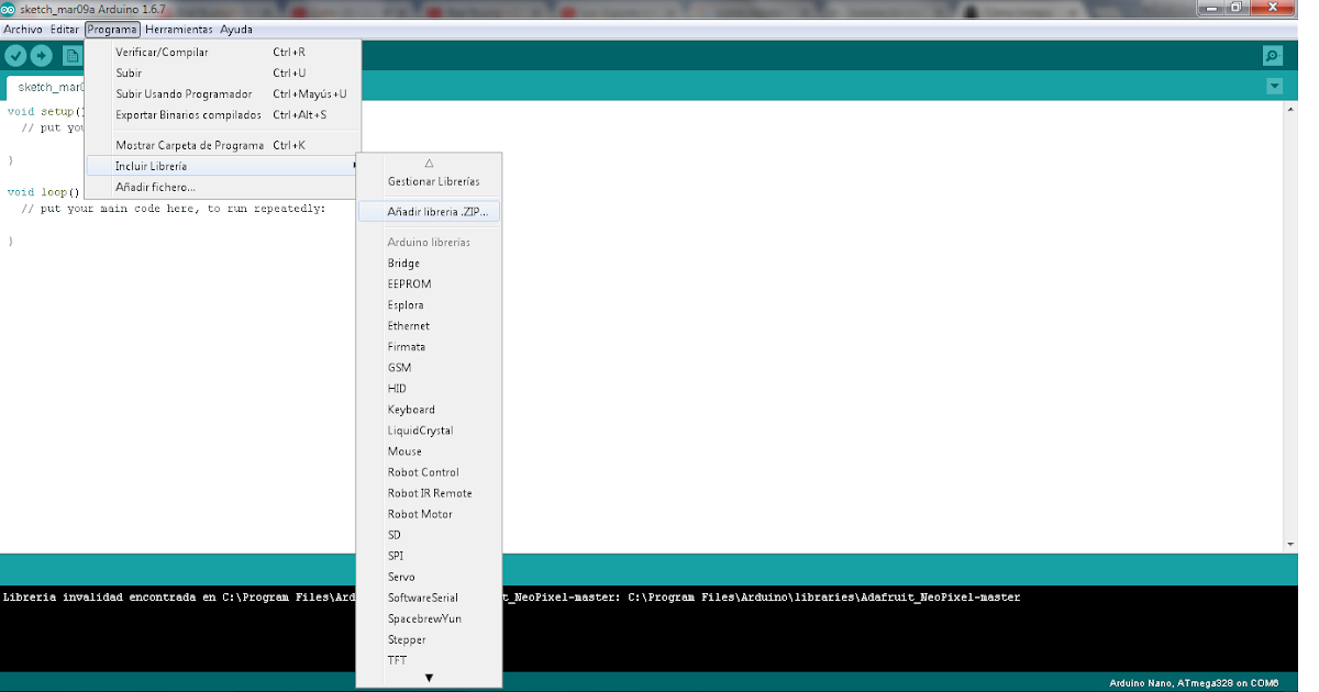 GGElectrónica : Librerias para Arduino