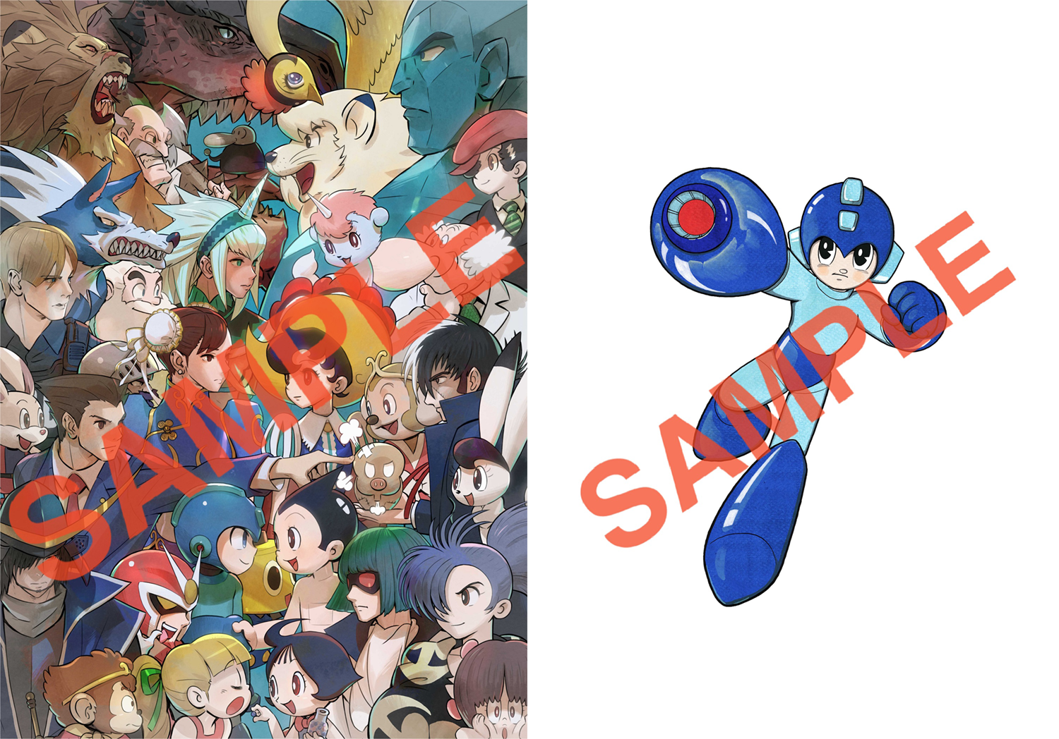 Rockman Corner: Capcom vs. Osamu Tezuka Characters‘ Exhibit -- New ...