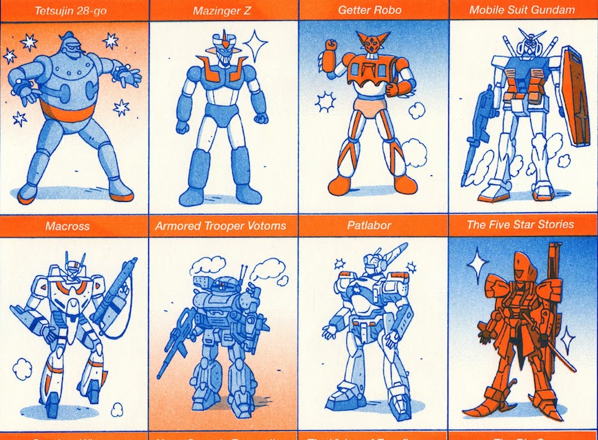 List Of Every Mecha Anime (Arranged by Year of Release)