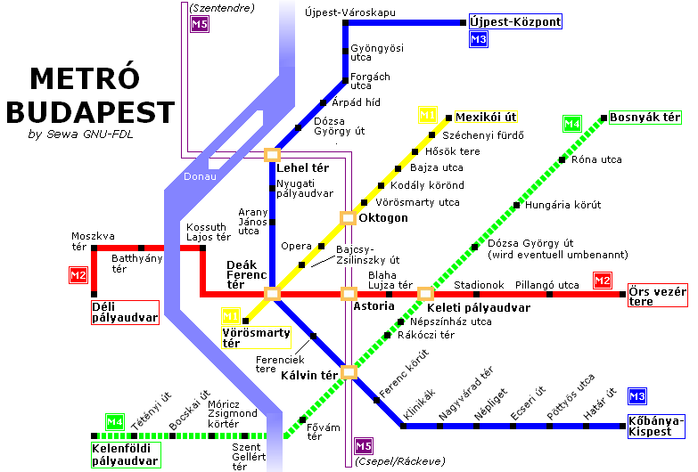 Budapest map ~ Travel Diaries and Useful Tips