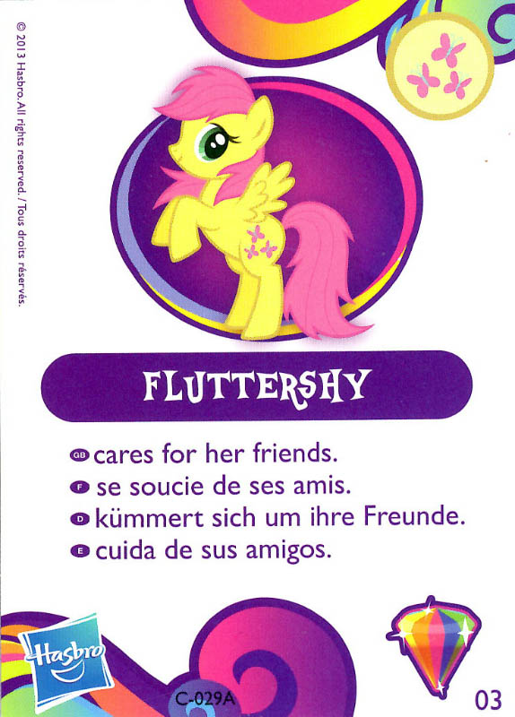 MLP Fluttershy Blind Bag Cards | MLP Merch