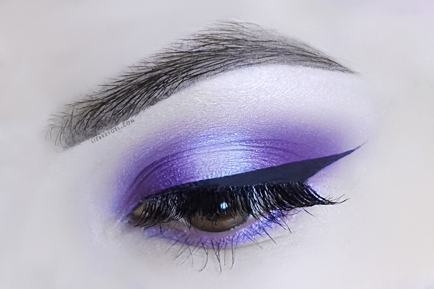 Eye Look Inspired by February Birthstone Amethyst | Step-by-Step Makeup ...