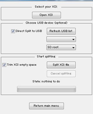 ニンテンドースイッチ XCI、NSPファイルの分割や変換、アップデートと統合などさまざまな機能があるSwitch Army Knife紹介