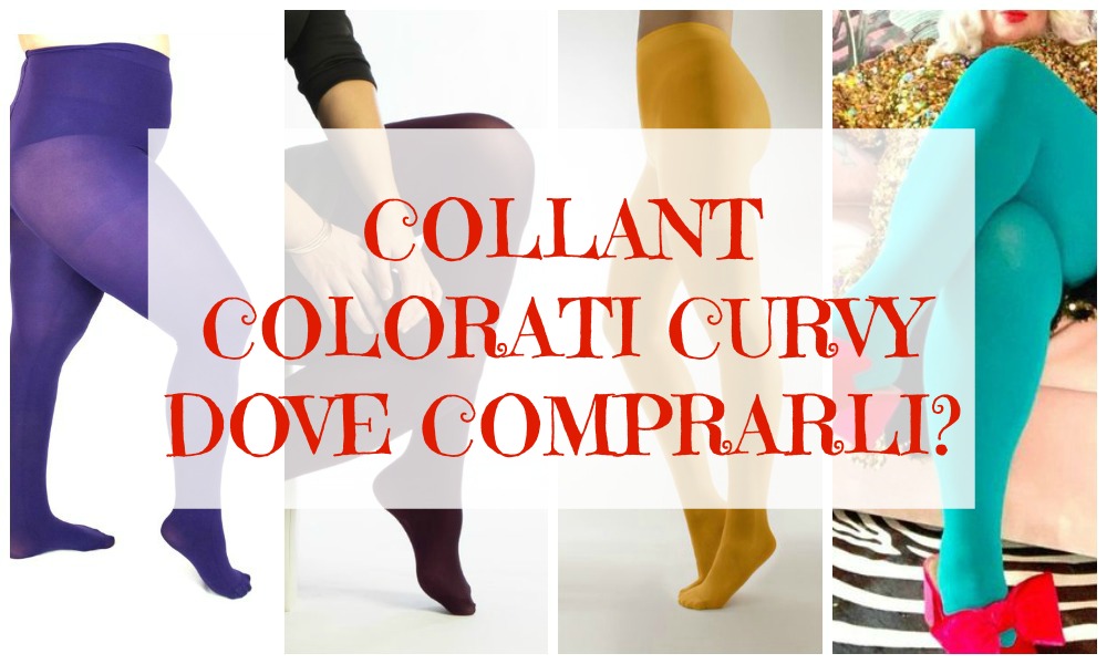 Collant colorati: dove comprare calze in taglie curvy e plus size ...