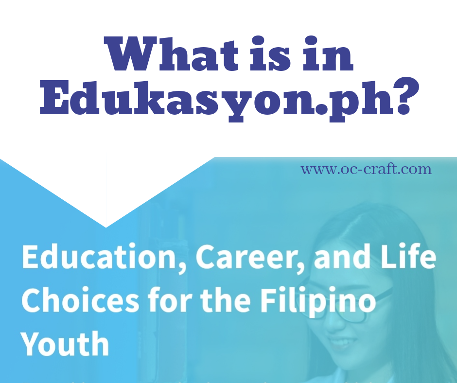 OC-Craft: What is in Edukasyon.ph?