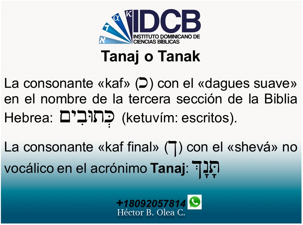 Estudios bíblicos y teológicos académicos: Tanaj o Tanak, ¿cuál es la ...
