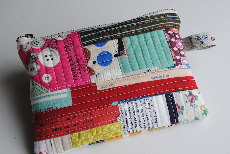 1/4" mark: Tutorial: { Patchwork Tote Edition}