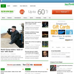 Template Website Berita Terbaru dan Bagus