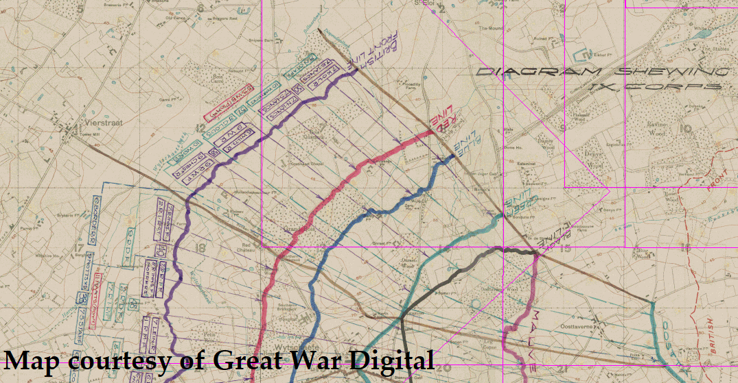 The 19th Division's Battle of Messines, A Battlefield Route - Kathryn's ...