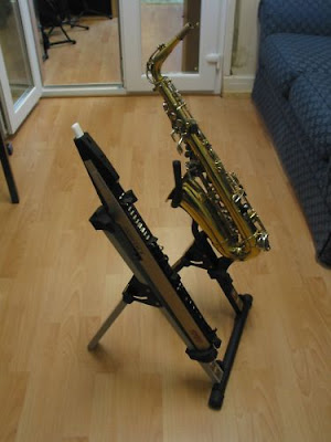 MATRIXSYNTH: Akai EWI Wind Synth Stand by SAXRAX