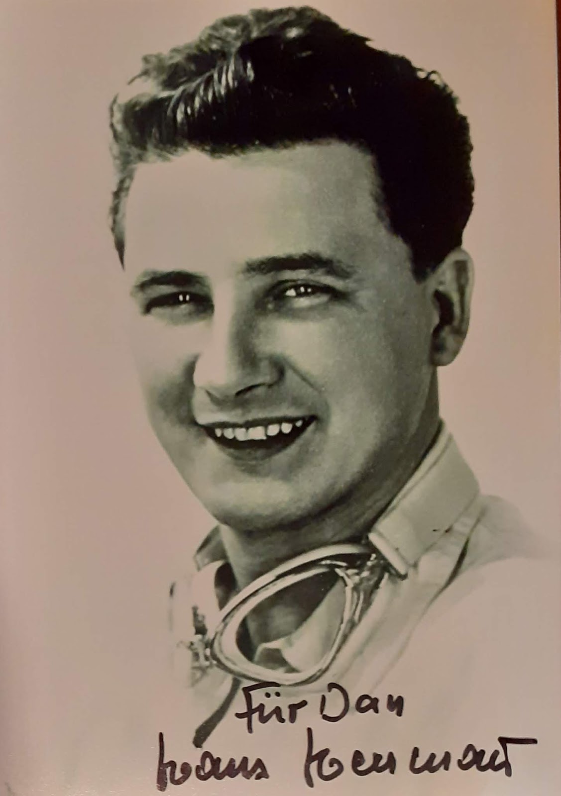 Autograph VIP: Hans Herrmann, a retired Formula One and sports car ...