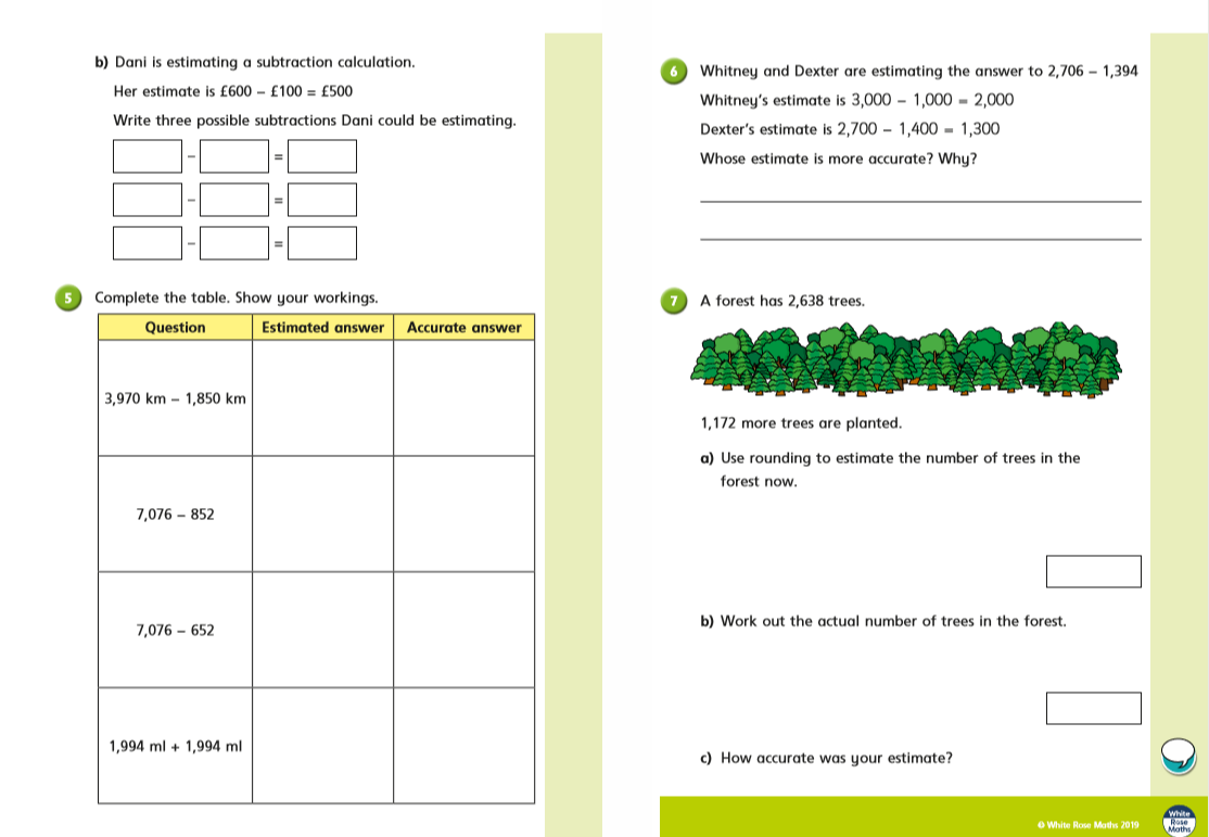 Year 4: Maths Challenge - Monday 22nd June