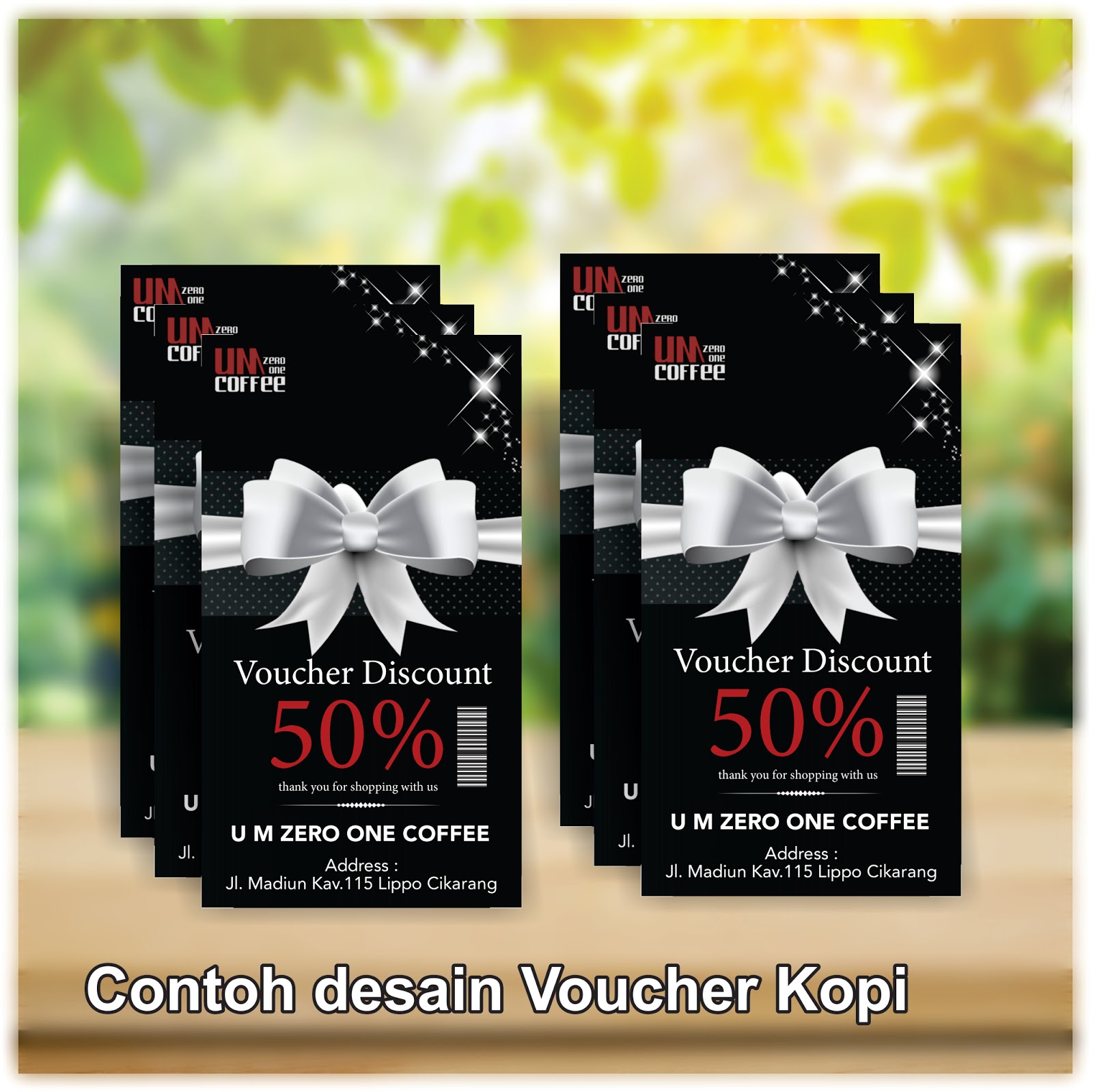 Contoh Voucher Diskon Kopi - Agen87