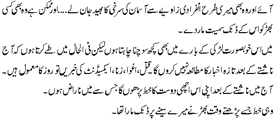 URDU ADAB: Aap Biti; a Nice Urdu Short Story by Haider Qureshi