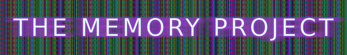 The T Files: Ramblings of a Writer: The Memory Project