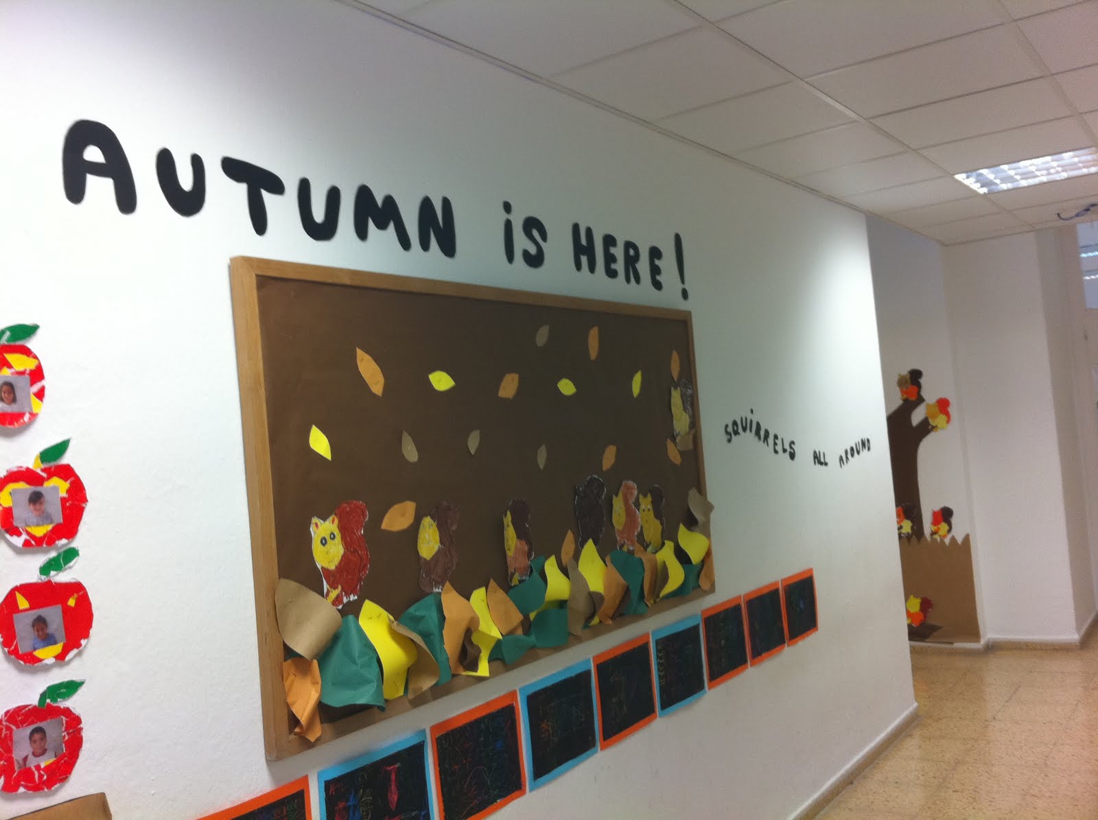 ECO ARTS AND CRAFTS IN PRIMARY SCHOOL: Our Autumn Bulletin Boards!