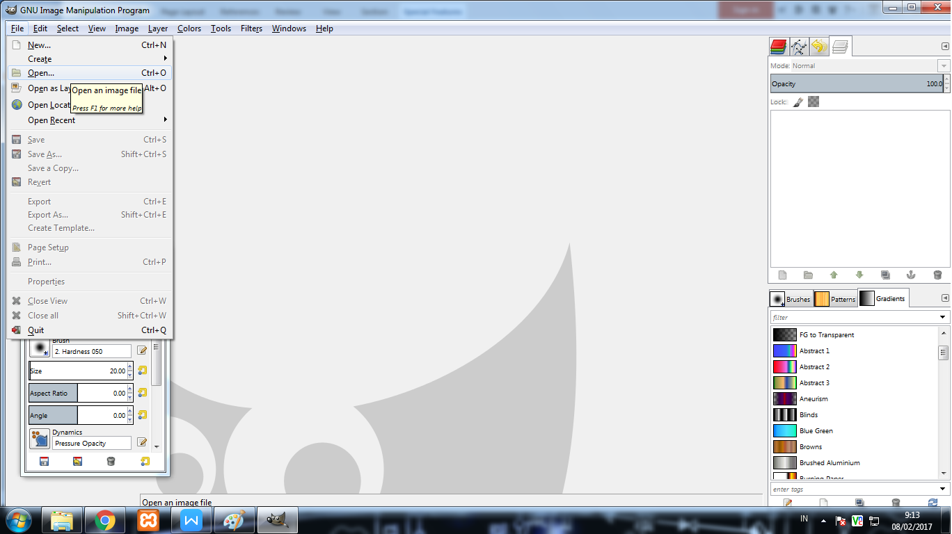 TUTORIAL MEMBUAT LABEL PADA OBJEK MENGGUNAKAN GIMP ~ Broadband Learning ...