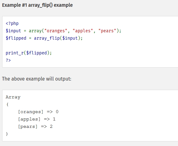 PHP Array การสลับตำแหน่ง Array ระหว่าง key => value แบบไม่ต้องพิมพ์ใหม่ ...