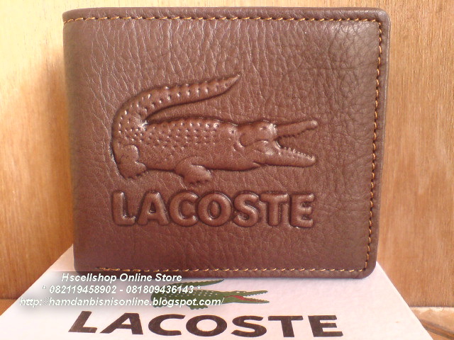 Dompet Kulit Pria Lacoste code DKS298 | hscellshop
