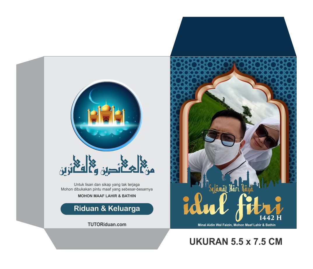 Free 12 Desain Amplop Angpao Lebaran Format CorelDraw dan Photoshop ...