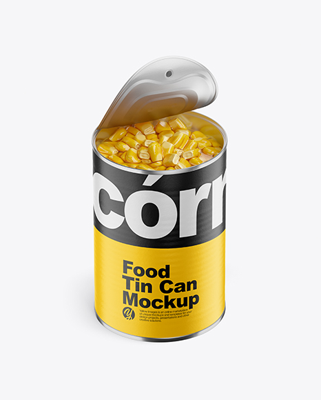 200+ Best Food Tin Can Mockup Templates | Graphic Design Resources