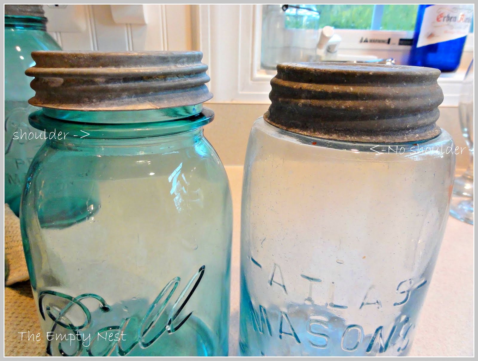 The Empty Nest: What Do You Know About Aqua Ball Jars?