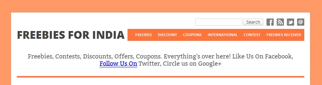 Freebies For India 3.0 - Freebies For India