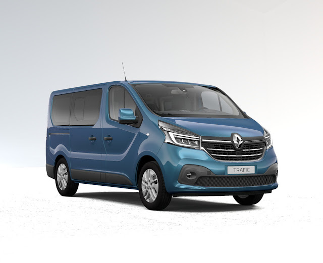Renault Trafic 3 Restylé (2020) - Couleurs et code peinture