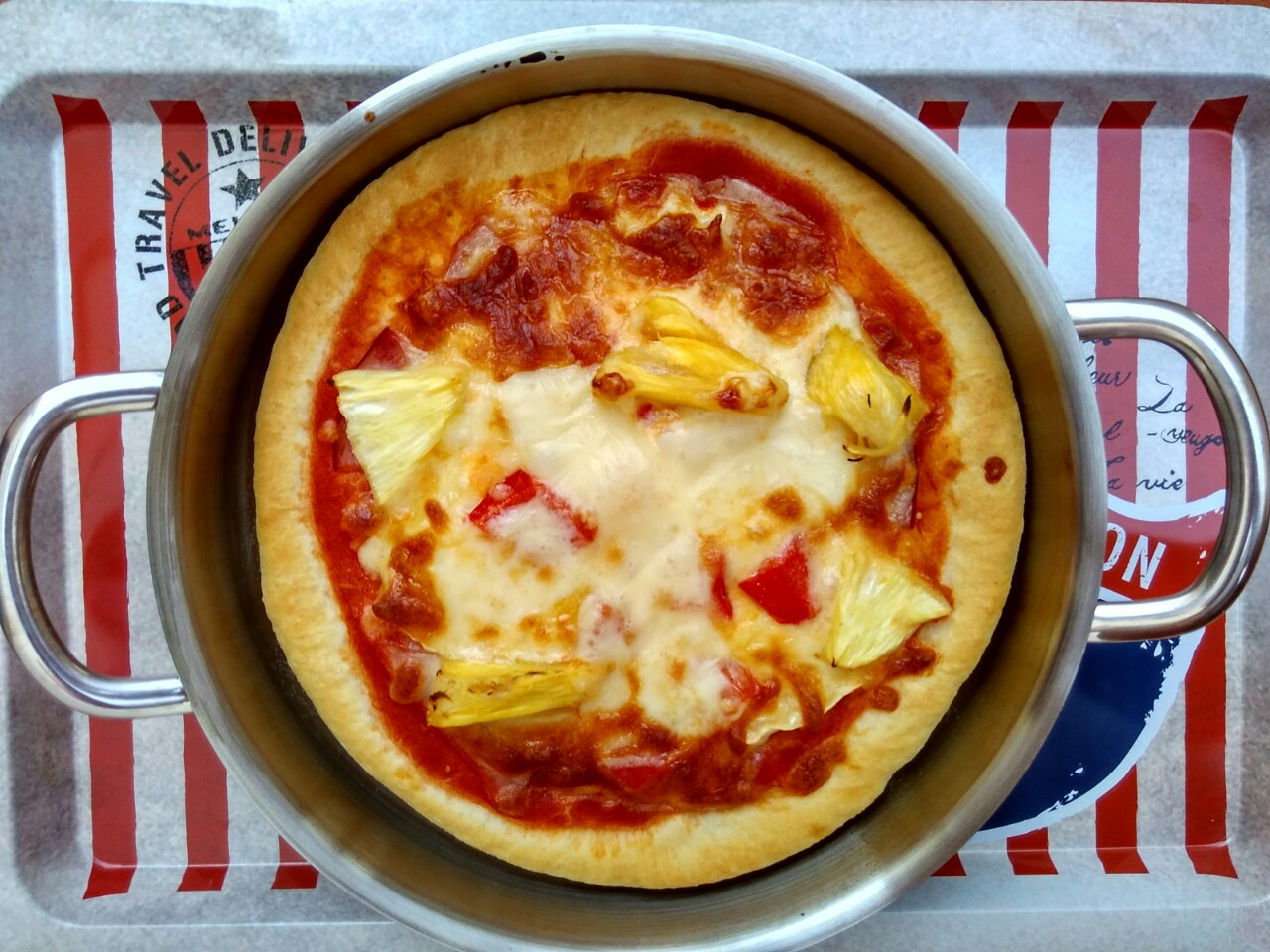 Cook With No Books: Mini pan pizza