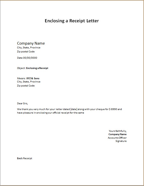 Invoice Letter Template - Invoice Template