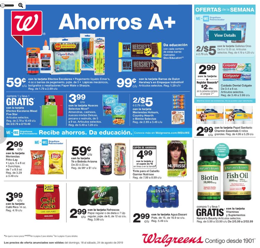 Ahorros Diarios Usando Cupones: Especiales en las Farmacias Walgreens ...