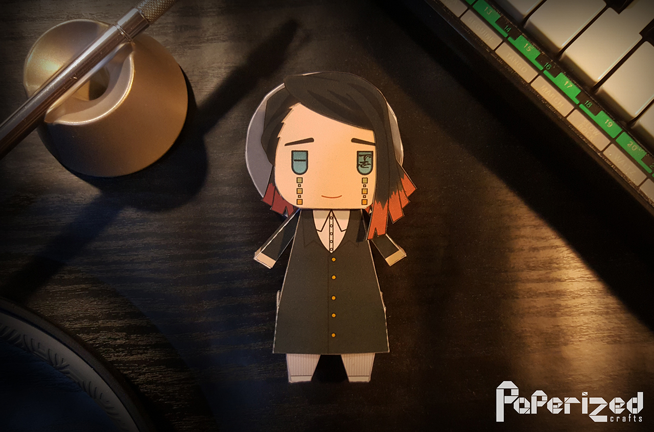 Demon Slayer: Enmu Paperized | Paperized Crafts