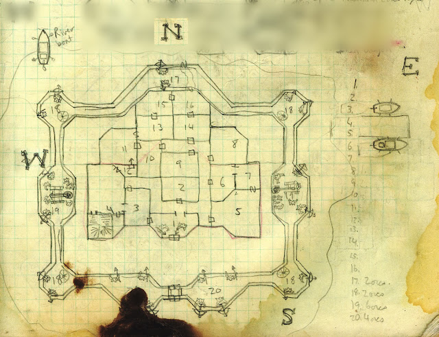 DND Maps: Orc Castle