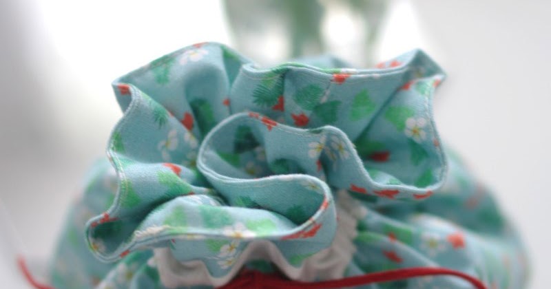 Drawstring Bag Pouch Tutorial ~ Free-Tutorial.net